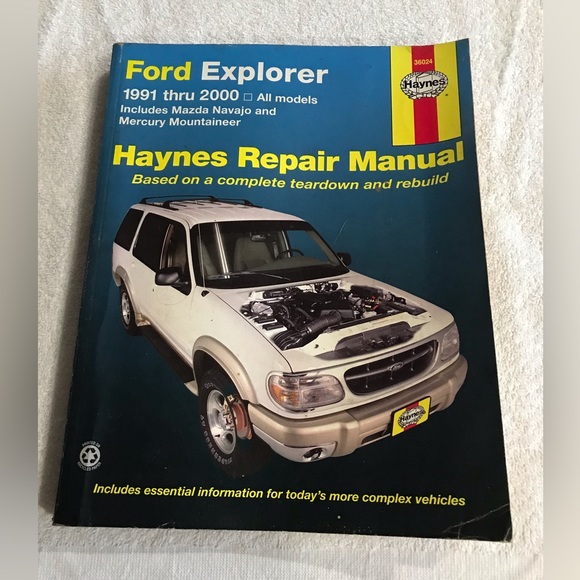 Haynes | Other | Vintage Haynes Automotive Repair Manual 3624 Ford ...